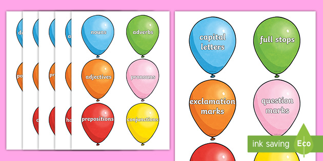 Year 3 Expectations Balloon Display Cut-Outs (teacher made)