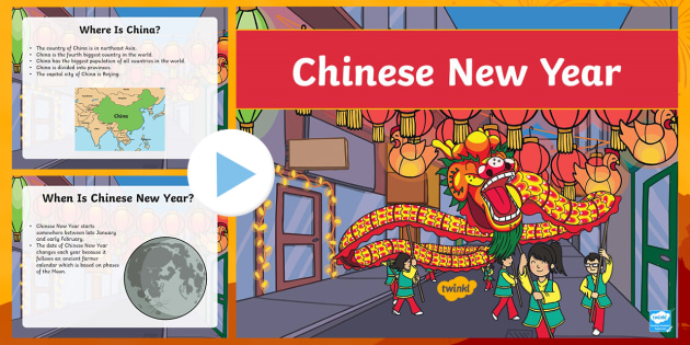Chinese New Year Information PowerPoint (teacher made)