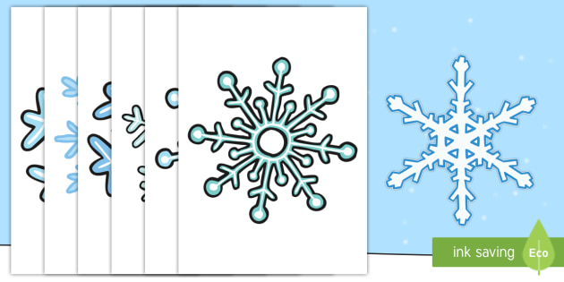 Copos de nieve de exposición | Recursos | Twinkl