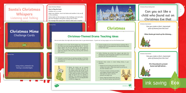 Christmas Drama Ideas Pack - Expressive Arts - Twinkl