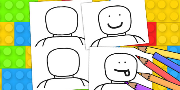 Blank Toy Character Face Templates (teacher made)