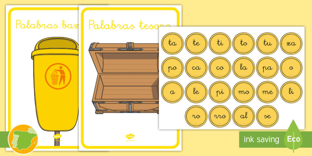 Encontrar las palabras tesoro: La letra T (teacher made)