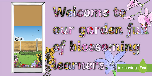 Australian Native Flora Door Display (teacher made)