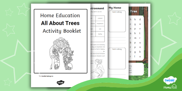 FREE! - * NEW * Home Education All About Trees Booklet