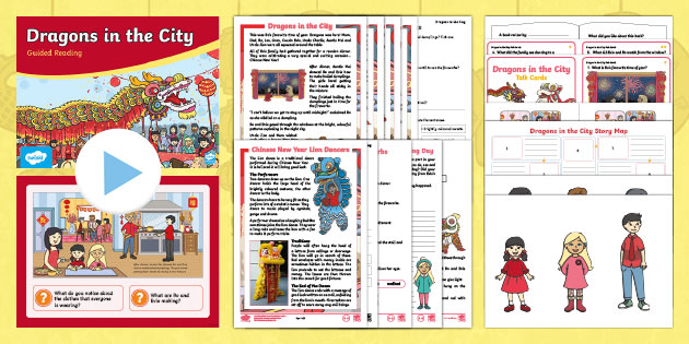 Dragons in the City: Chinese New Year Guided Reading Pack