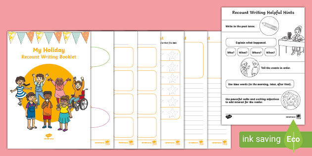 School Holiday Writing Activities | Primary English