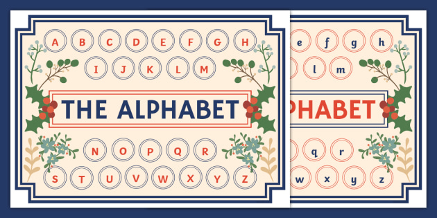 Winter Alphabet Posters | twinkl.co.uk