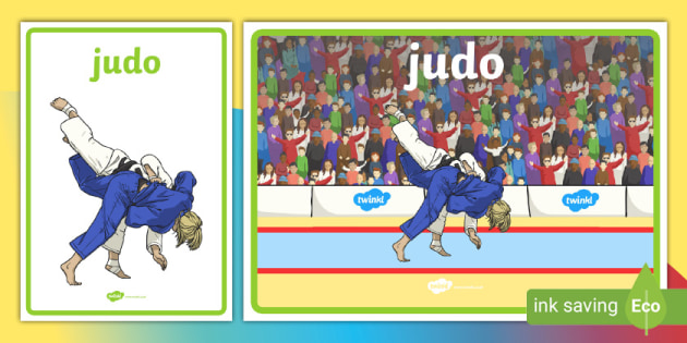 Rio 2016 Olympics Judo Display Posters (teacher made)