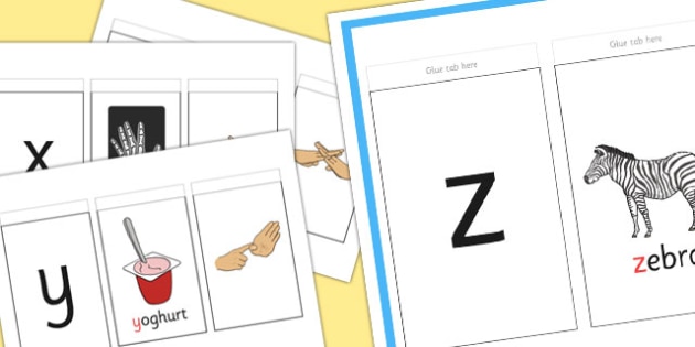 British Sign Language Alphabet Sign And Flip Activity Booklet