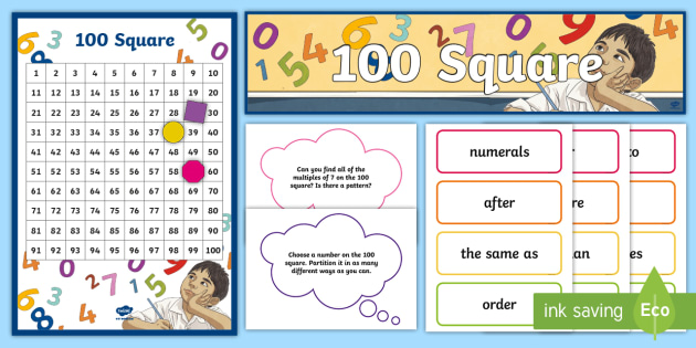 Hundred Square Display Pack