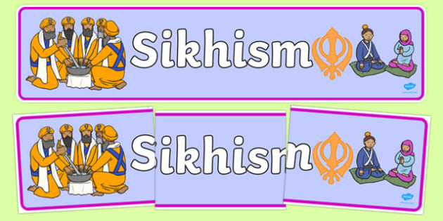 Sikhi Display Banner (teacher made)
