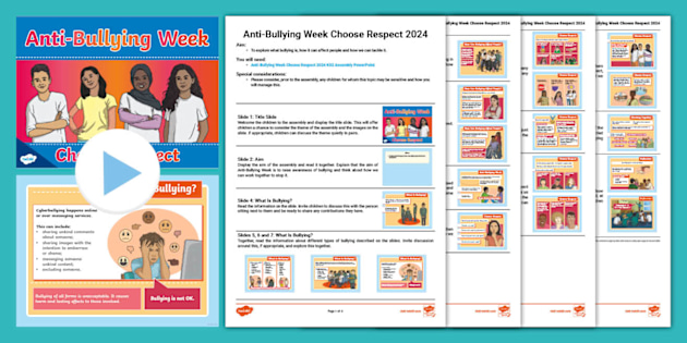 Anti-Bullying Assembly Packs | twinkl.com.au