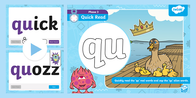 Phase 3 Quick Read qu PowerPoint (teacher made)