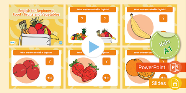 Vegetables PowerPoints | twinkl.co.uk