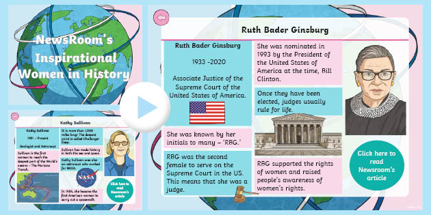 Inspirational Women PowerPoint (teacher made)