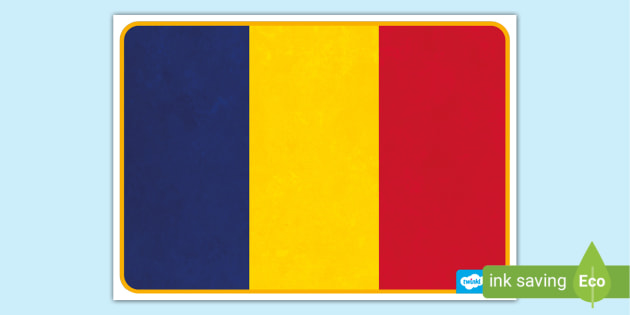 Chad Flag Poster