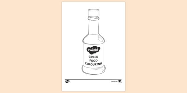 FREE! - Food Colouring Sheet | Colouring Sheets