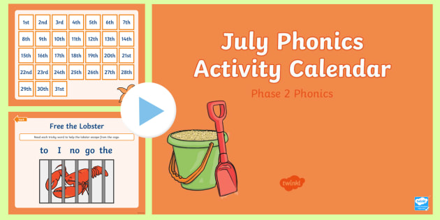 July Activity Calendars | twinkl.ca