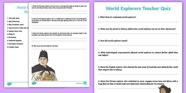 Crash Course Podcast World Explorers Teacher Quiz