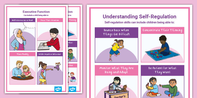 FREE! - Executive Function and Self-Regulation Posters (EYFS 2021)
