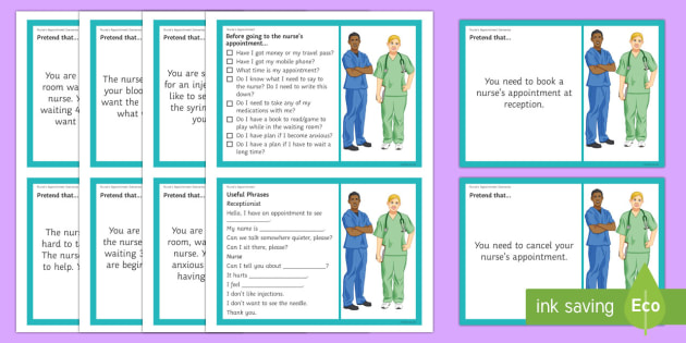 Nurse’s Appointment – Scenarios and Social Scripts