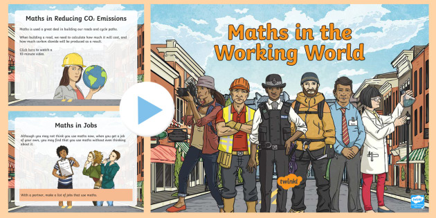 Maths in the Workplace PowerPoint (teacher made)