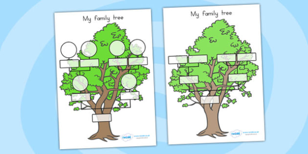 My Family Tree - family, ourselves, family tree, families