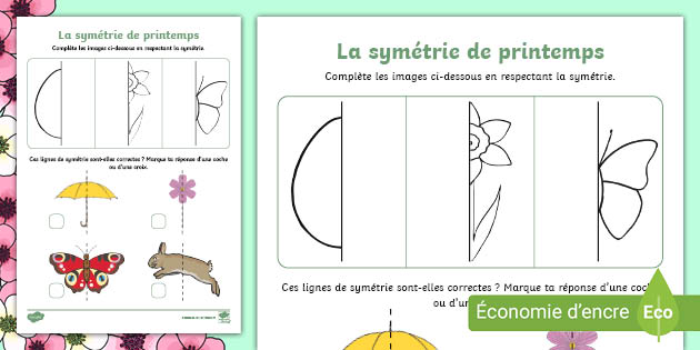 Image de printemps et dessin | Ressources pédagogiques