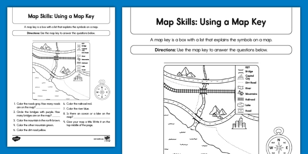 2nd Grade Map Skills • Twinkl.com
