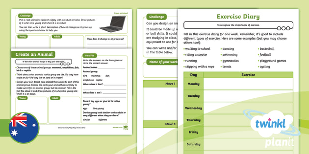 Year 2 Science Features of Living Things Home Learning Tasks