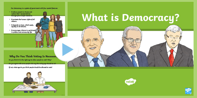 What is Democracy? PowerPoint (Teacher-Made)