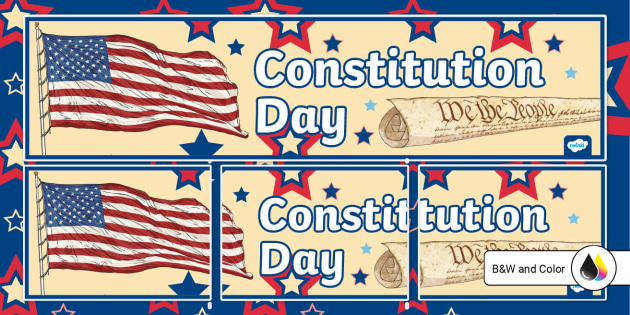 Constitution Day Banner (teacher made)