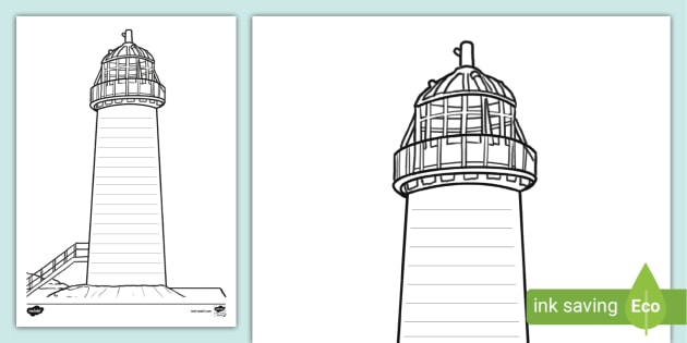 Coloring Lighthouse Template 7 Best Coral Reef Coloring Pages Images