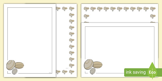 FREE! - Pebble Page Border | Page Borders | Twinkl