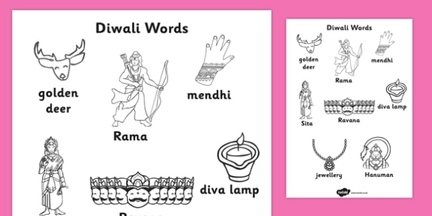 Diwali Worksheet