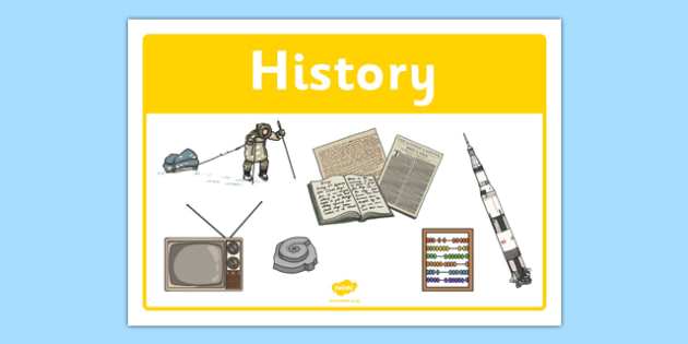 History Classroom Area Sign (teacher made)