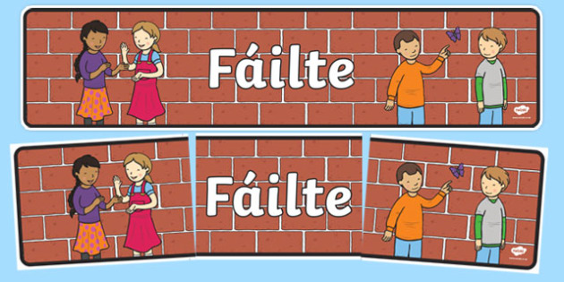 Fáilte Display Banner