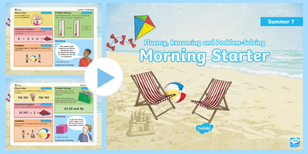 Year 6 Maths Summer Morning Starter PowerPoint 7