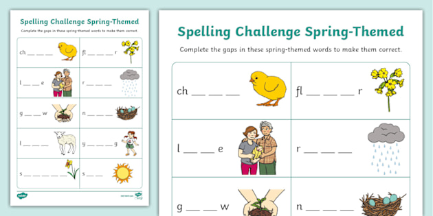 Spelling Springs | twinkl.com.au