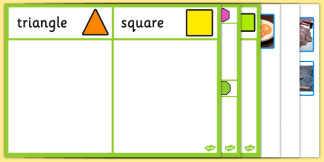 FREE! - 2D Shape Sorting Activity - KS1 Resource