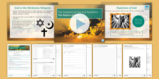 The Existence of God and Revelation Lesson 1: The Nature of God