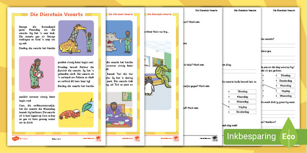 Die Dieretuin Veearts Begripslees