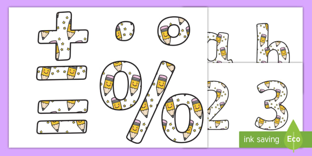 Pencil Display Lettering