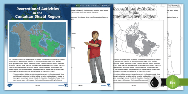 Recreational Activities in the Canadian Shield Fact File