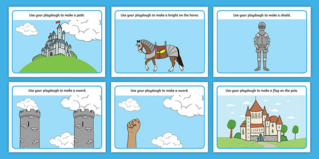 St George's Day Playdough Mats (teacher made)