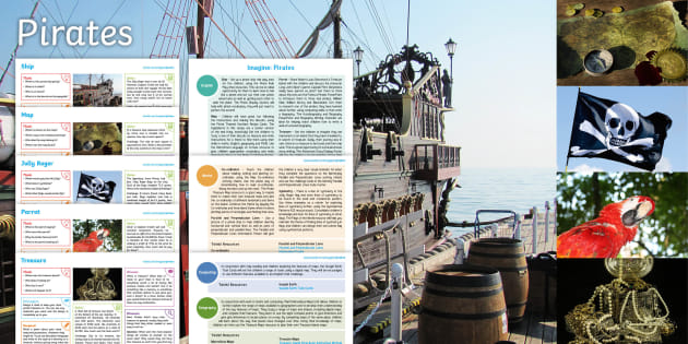 Imagine Pirates KS2 Resource Pack (teacher made)