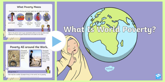What Is World Poverty? Information PowerPoint