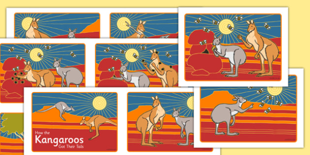 FREE! - Aboriginal Dreaming How the Kangaroos Got Their Tails Story ...