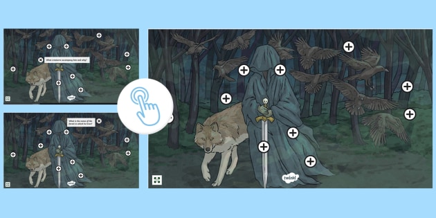 Creative Writing Stimulus Horror Hotspots (teacher made)