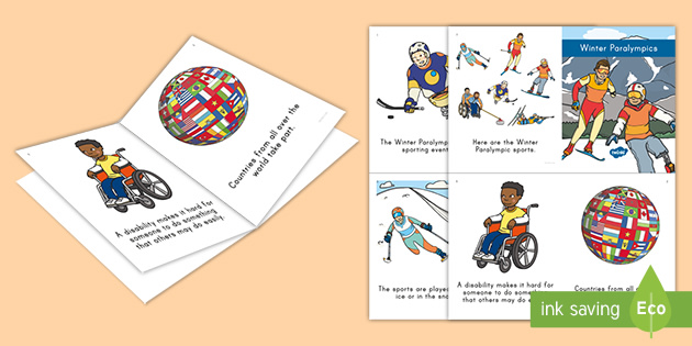 Winter Paralympics Emergent Reader